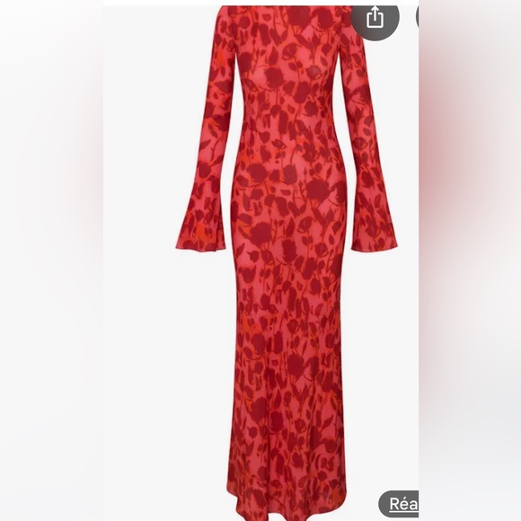 Realisation Par | Dresses | Realisation Par Red And Black Long Sleeve ...